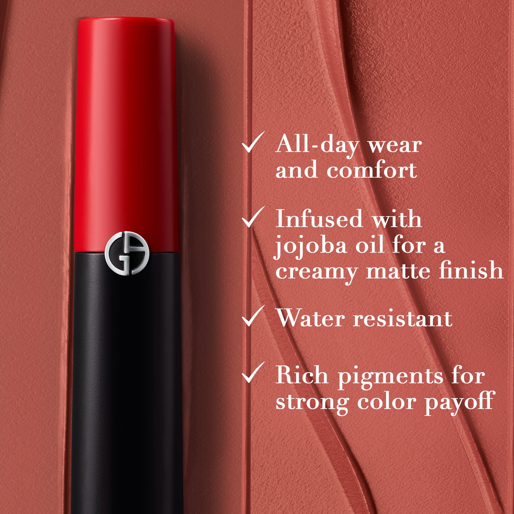 Lip Power Long-Lasting Matte Lipstick — Armani Beauty